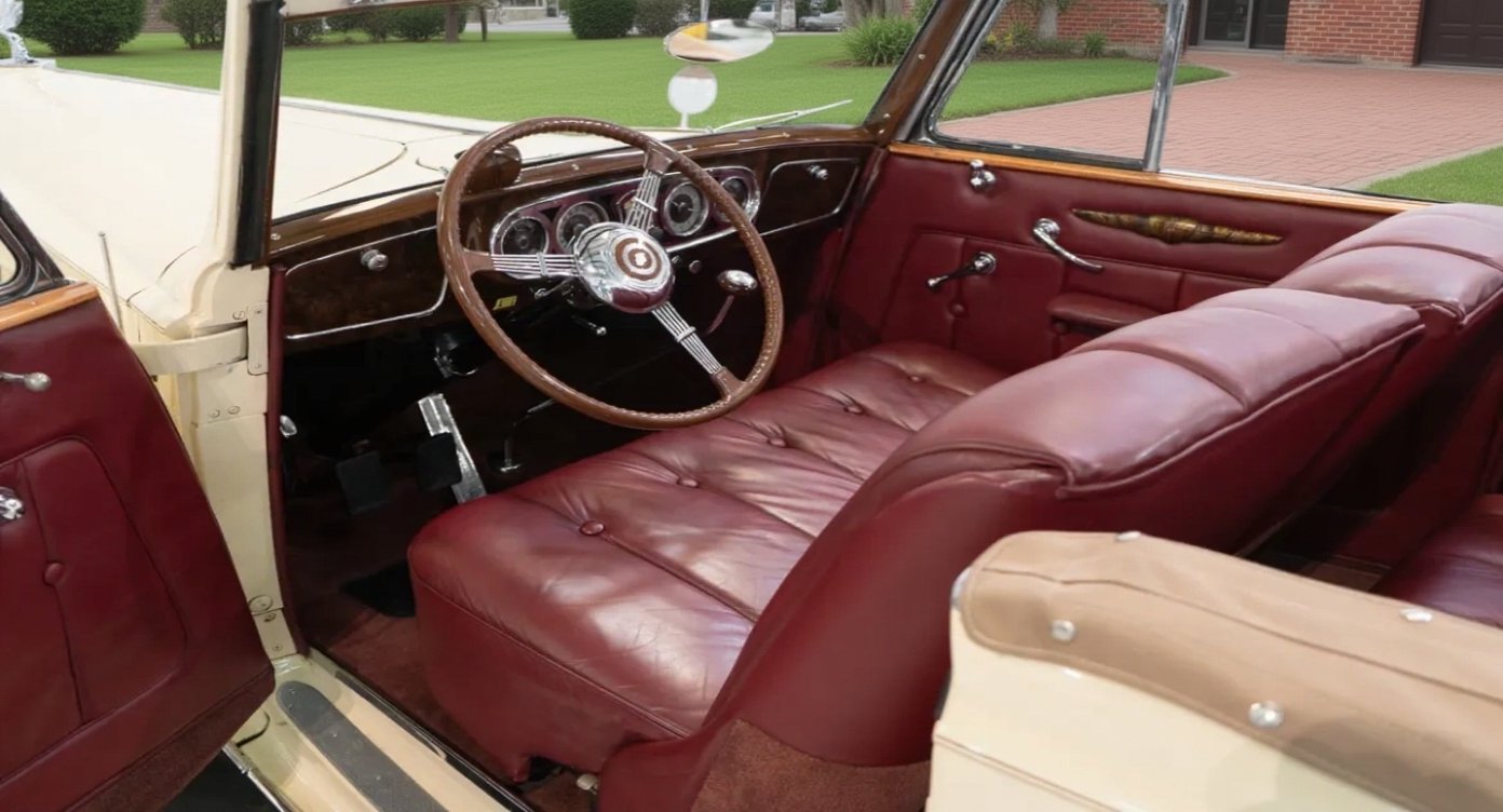 Take a Peek at the Exquisite 1937 Packard Super Eight Convertible Victoria